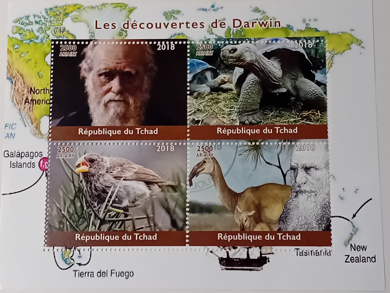 Darwin Online: Darwin Stamps