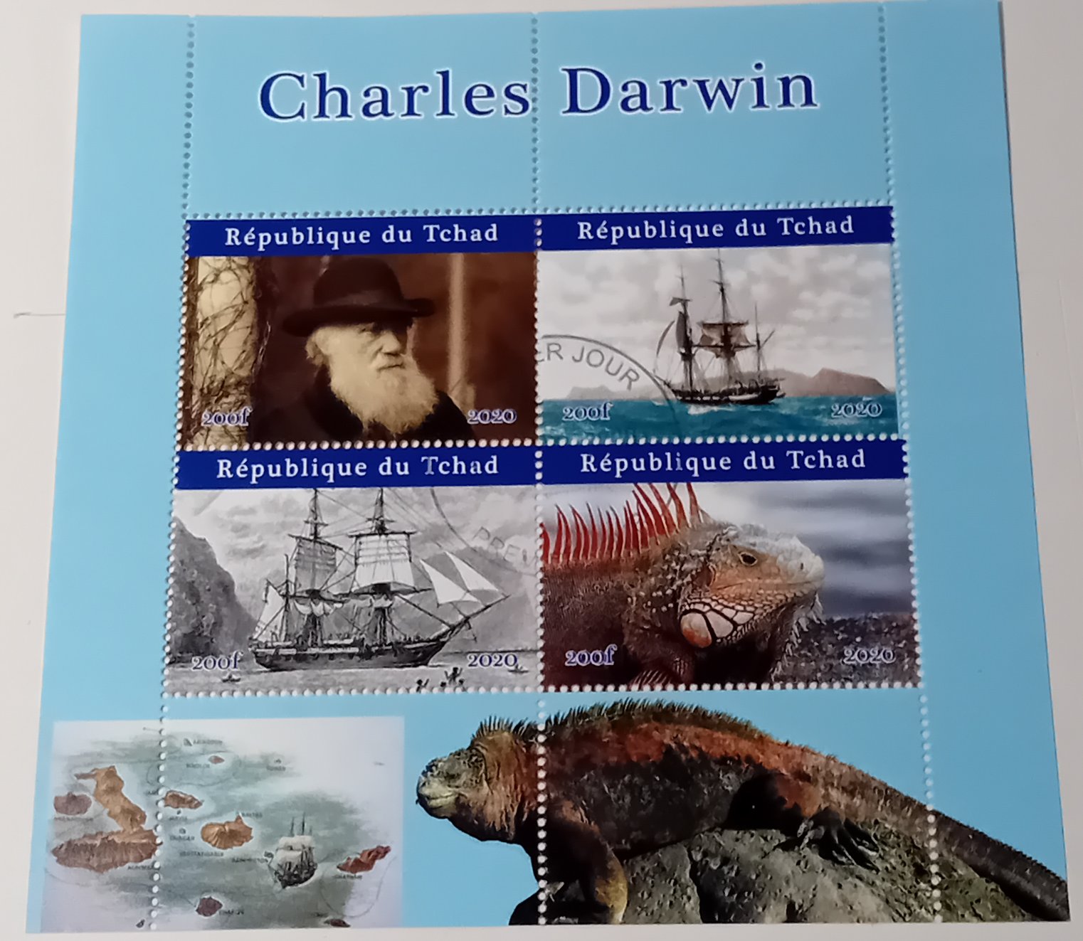 Darwin Online: Darwin Stamps