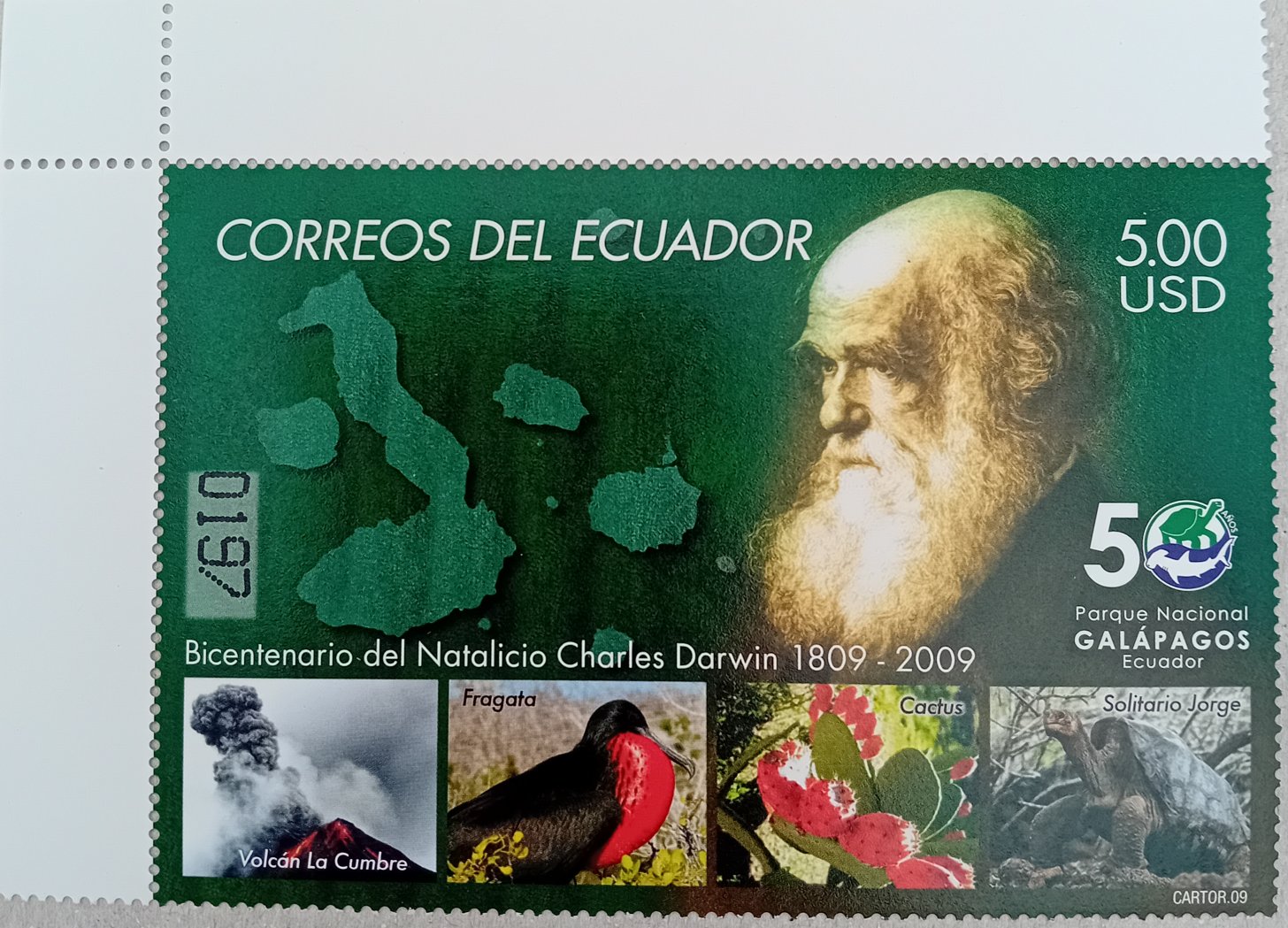 Darwin Online: Darwin Stamps